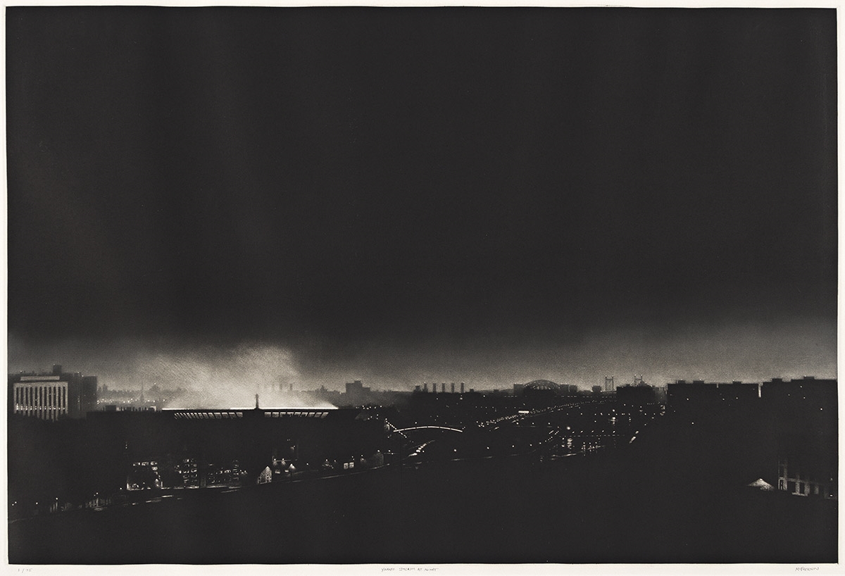 Craig McPherson | Yankee Stadium at Night (1983) | MutualArt