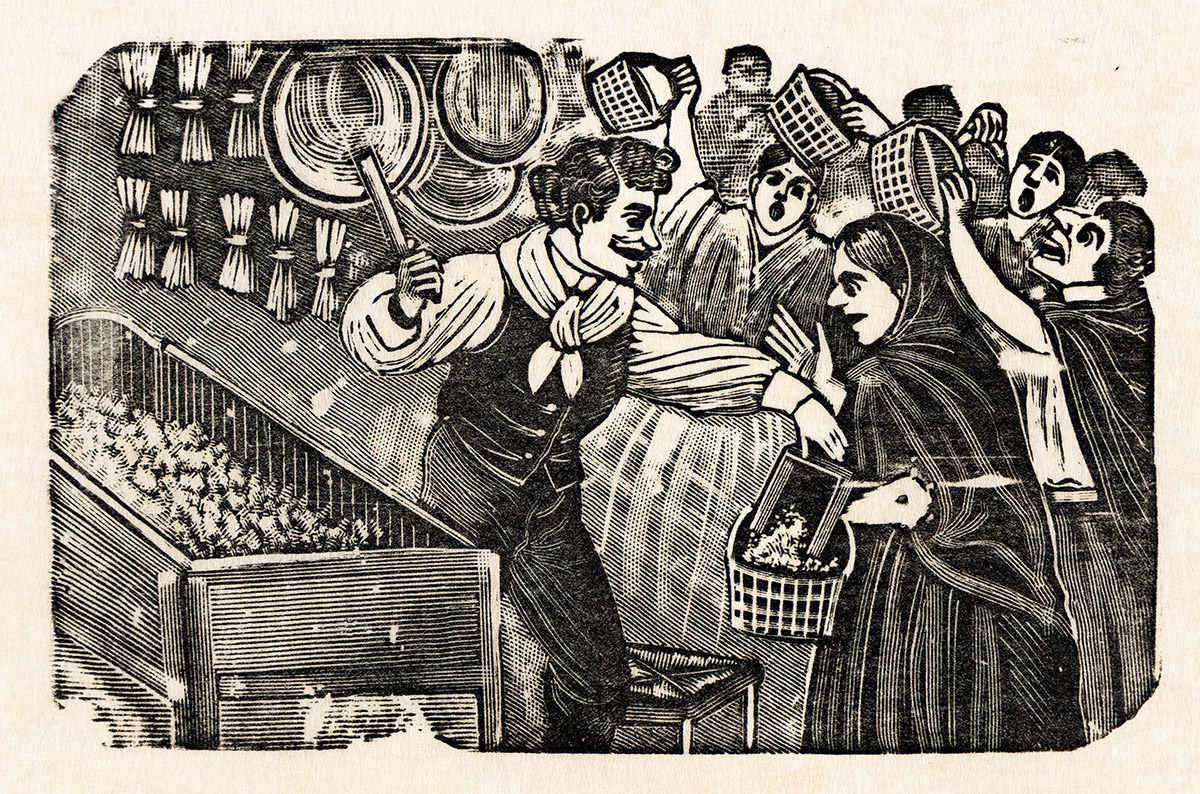 José Guadalupe Posada | Collection of 85 woodcuts | MutualArt