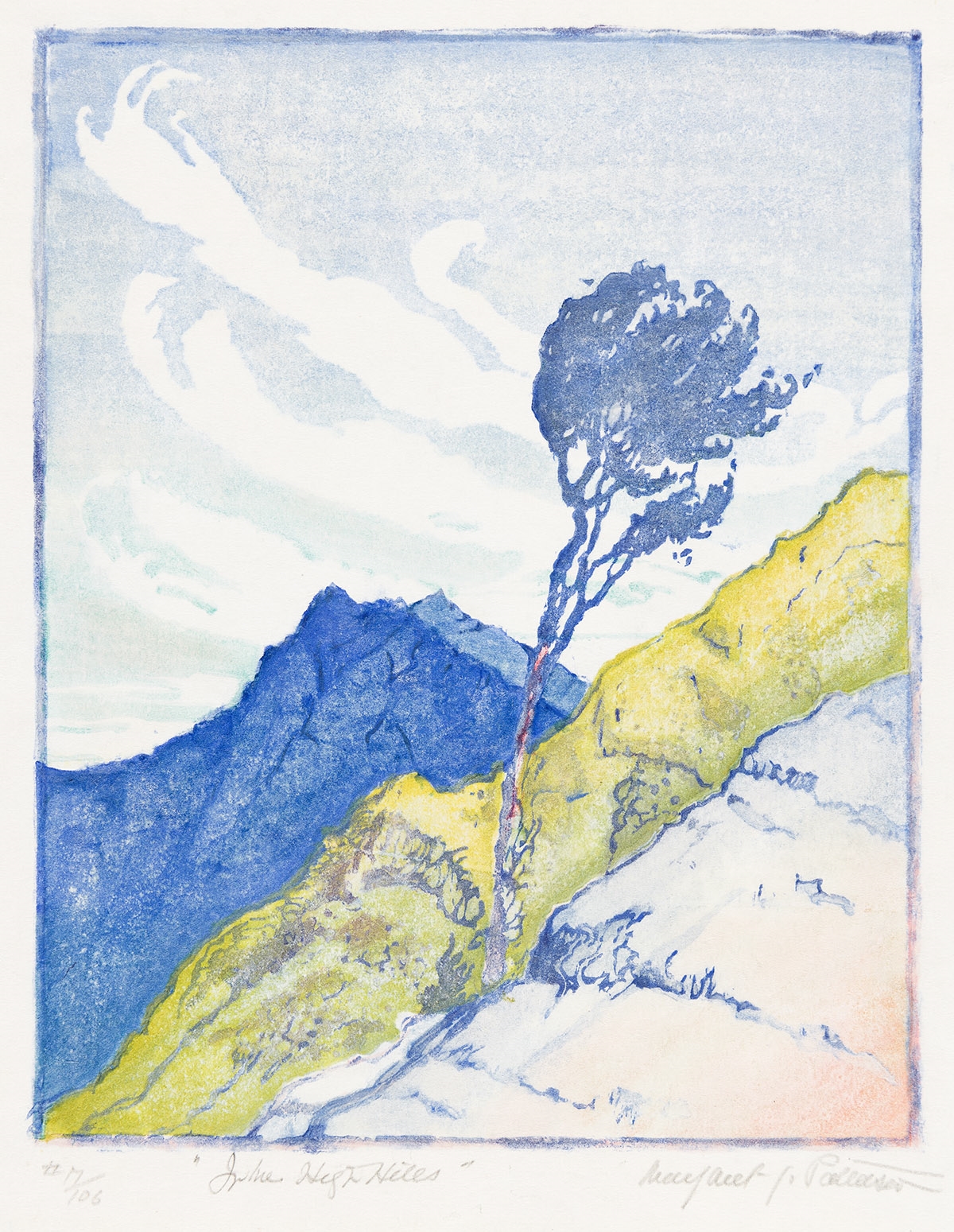 Margaret Jordan Patterson | Coast Cedars, Winter (Circa 1918) | MutualArt