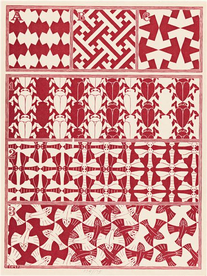 Maurits Cornelis Escher | Emblemata III. Lute (1931) | MutualArt