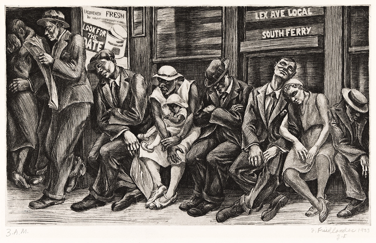 Isac Friedlander | 3 A. M. (1933 - 1934) | MutualArt