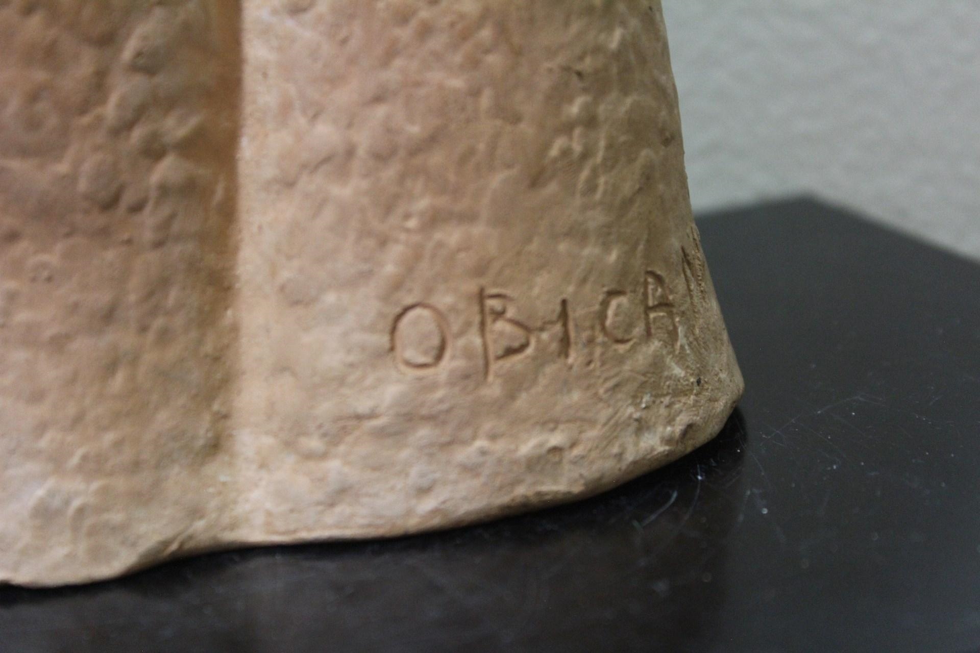 Jovan Obican | A Rare and Import Obican Clay Sculpture | MutualArt