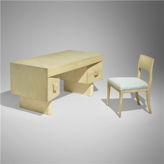 Samuel A. Marx | Desk and chair (Circa 1950) | MutualArt