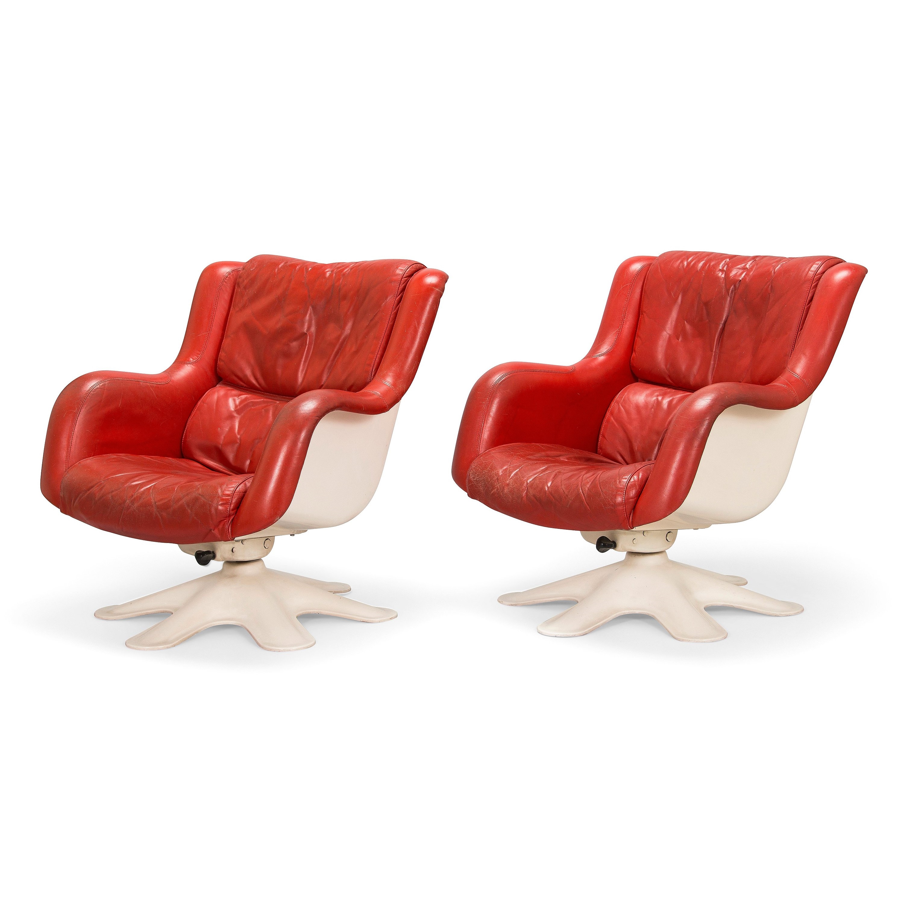 Yrjö Kukkapuro | Yrjö Kukkapuro, a pair of 1970 '418' armchairs for ...
