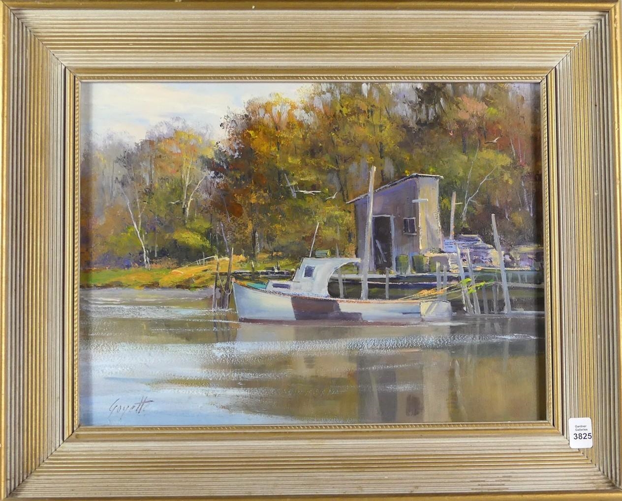 Ron Goyette | Bills Fishing Boat, Maine | MutualArt