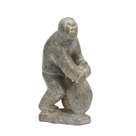 Simon Kristofferson | Carved soap stone figurine | MutualArt