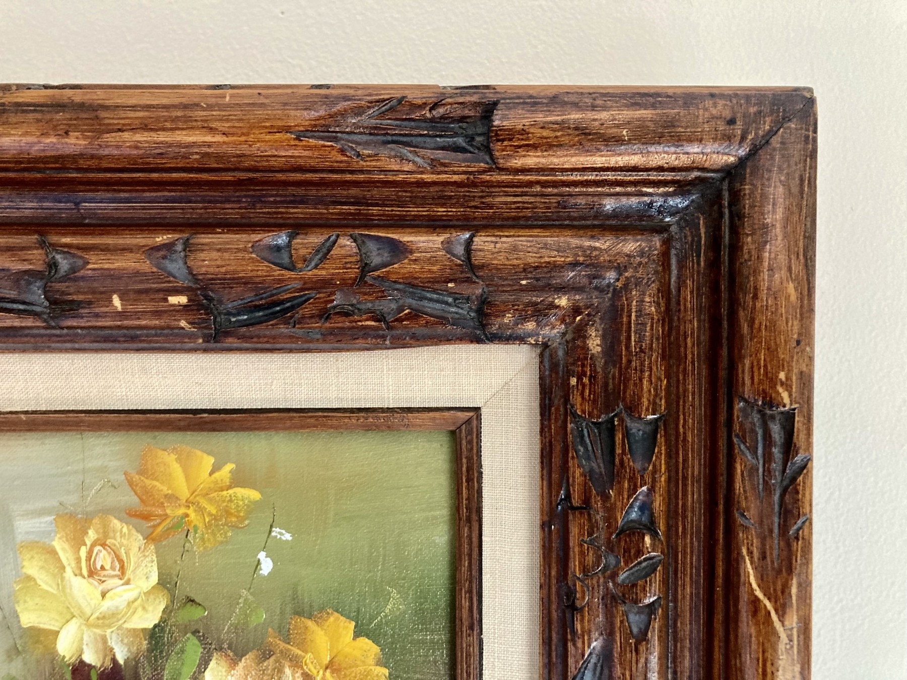 Robert Lox | Robert Lox Floral Still Life Oil Painting | MutualArt