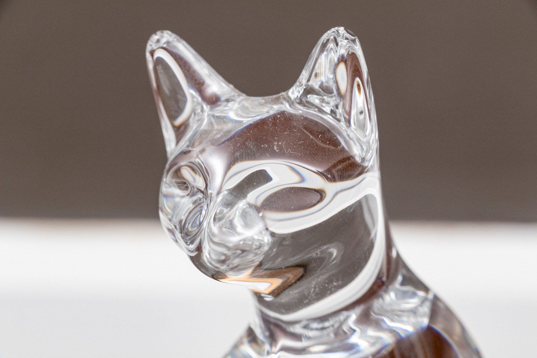 Baccarat | Collection Of Crystal And Glass Cat Figures Including ...