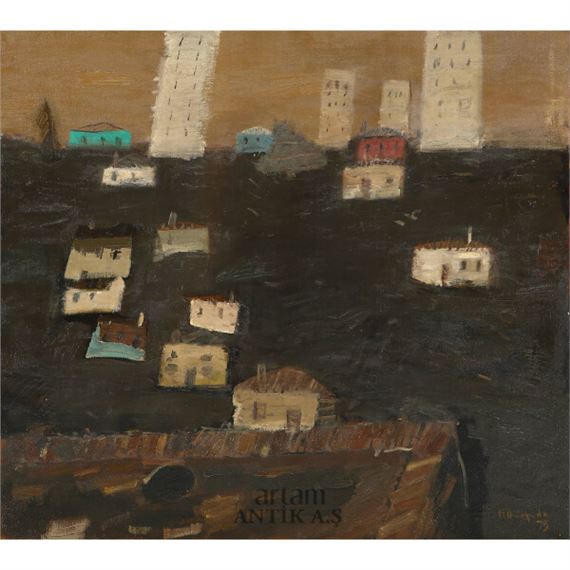 Fethi Arda | Peyzaj (1975) | MutualArt