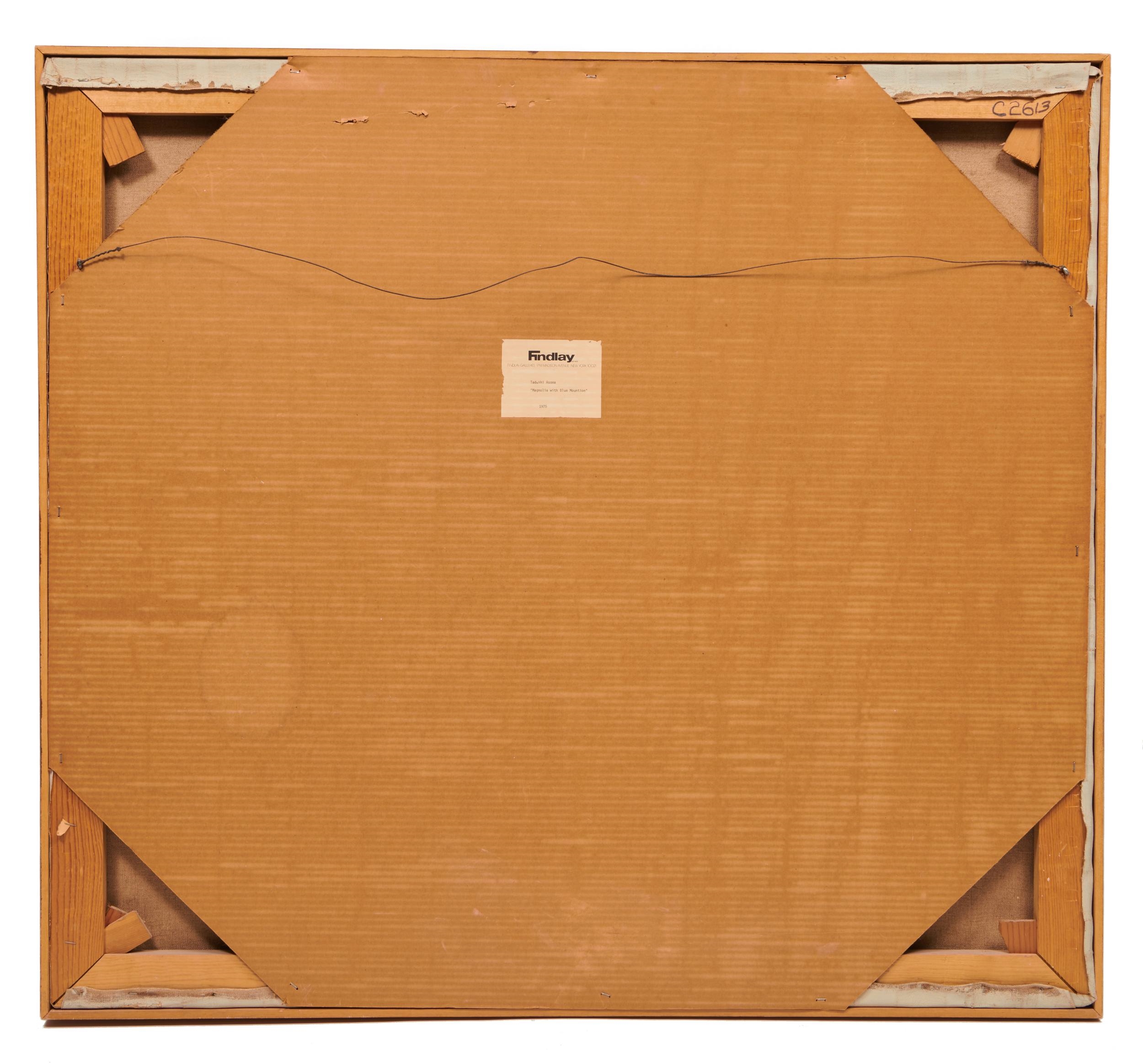 Tadashi Asoma | Magnolia with Blue Mountain (1975) | MutualArt