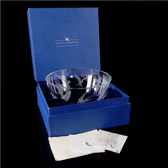 Franklin Mint | Hand Blown Crystal Franklin Mint 1982 the Flight of the ...