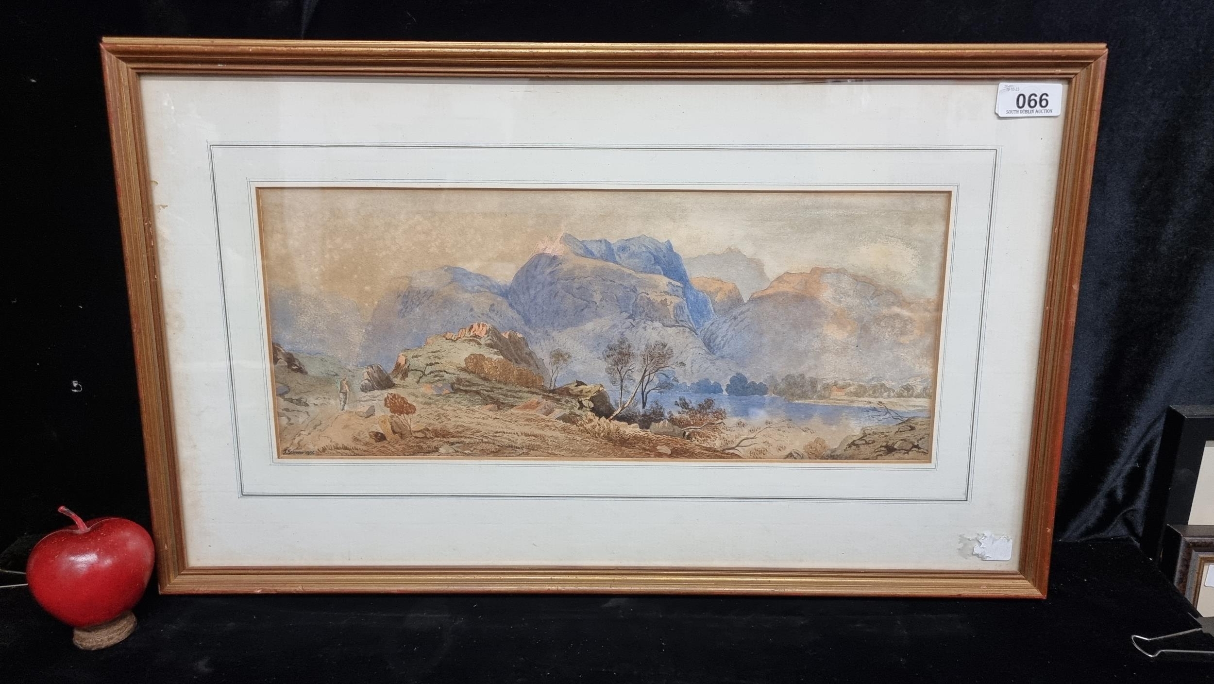 J. Sumner | Traditional landscape scene (1856) | MutualArt