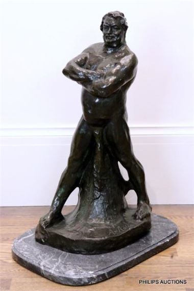 Auguste Rodin | A BRONZE AFTER RODIN'S STUDY FOR HIS 'MONUMENT TO ...
