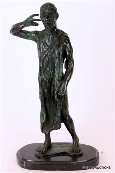 Auguste Rodin | A BRONZE FIGURE AFTER AUGUSTE RODIN'S 'JACQUES DE ...