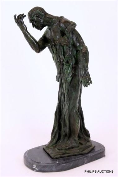 Auguste Rodin | A BRONZE FIGURE AFTER AUGUSTE RODIN'S 'PIERRE DE ...