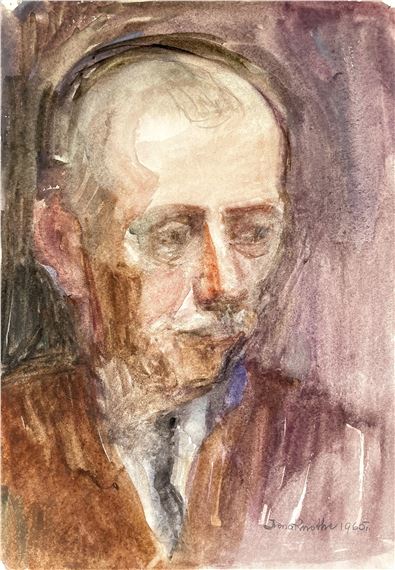 Irena Knothe | Portrait of a man (1904) | MutualArt
