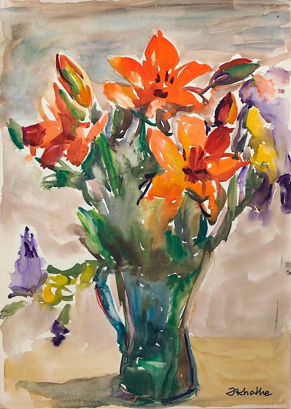Irena Knothe | Lilies (1904) | MutualArt