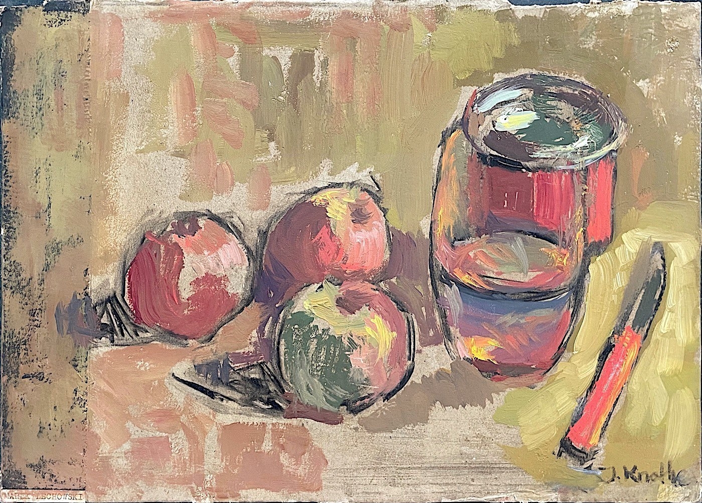 Irena Knothe | Still life with apples (1904) | MutualArt