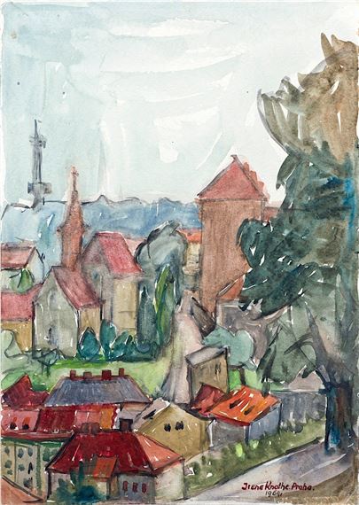 Irena Knothe | View of Prague (1904) | MutualArt