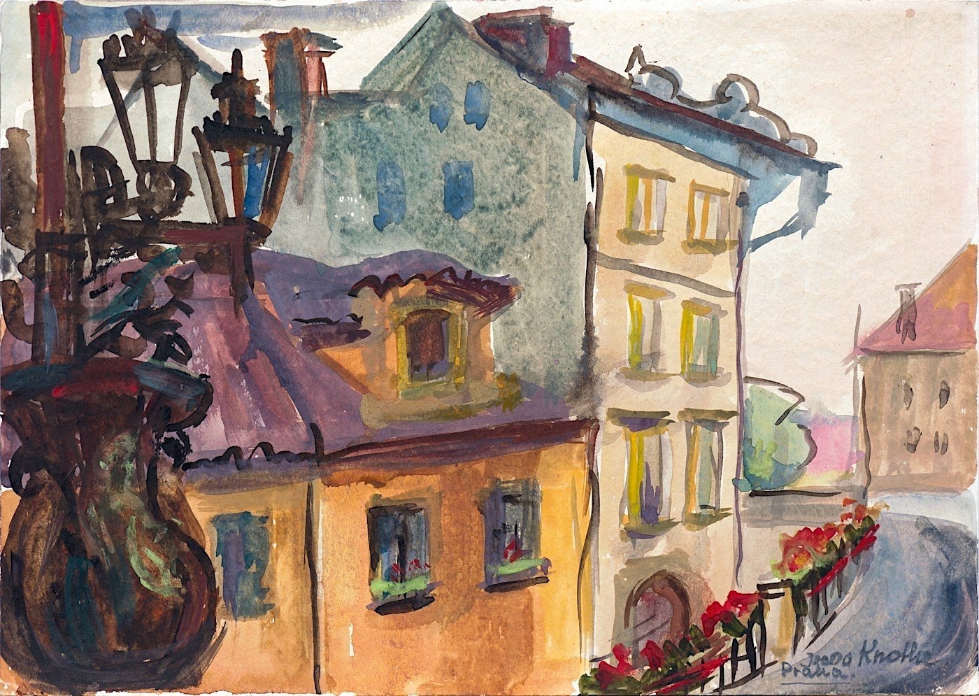 Irena Knothe | Monuments of Prague (1904) | MutualArt