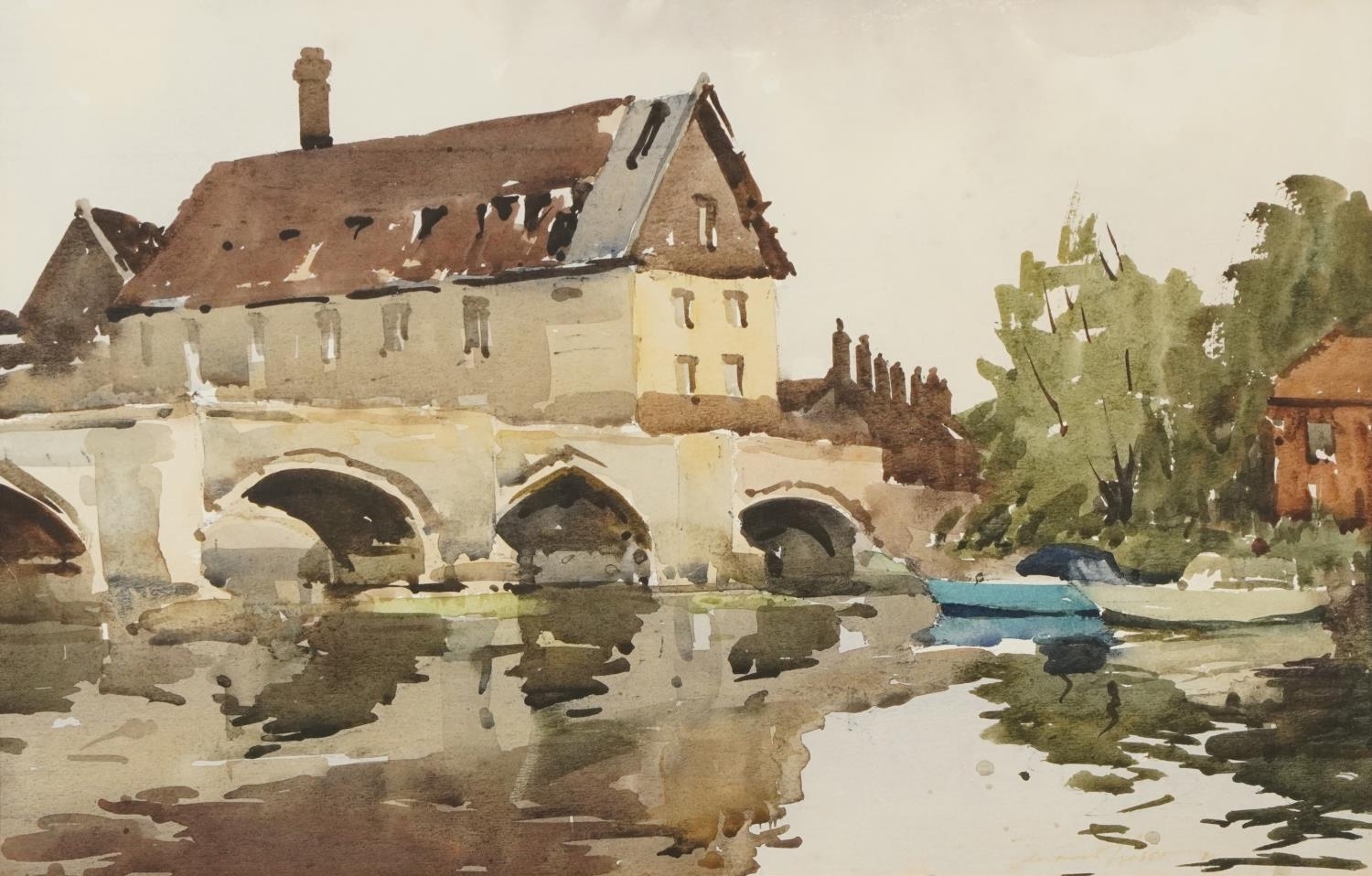 Edward Wesson | Edward Wesson - Bridge Over Water | MutualArt