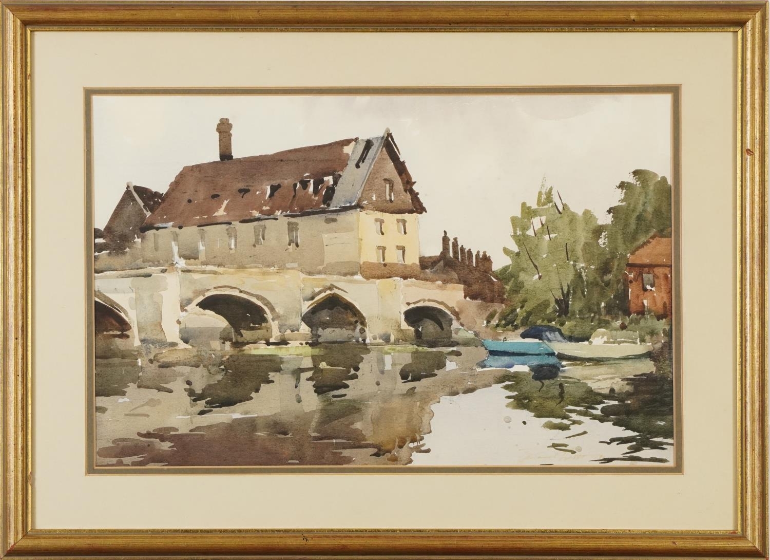 Edward Wesson | Edward Wesson - Bridge Over Water | MutualArt