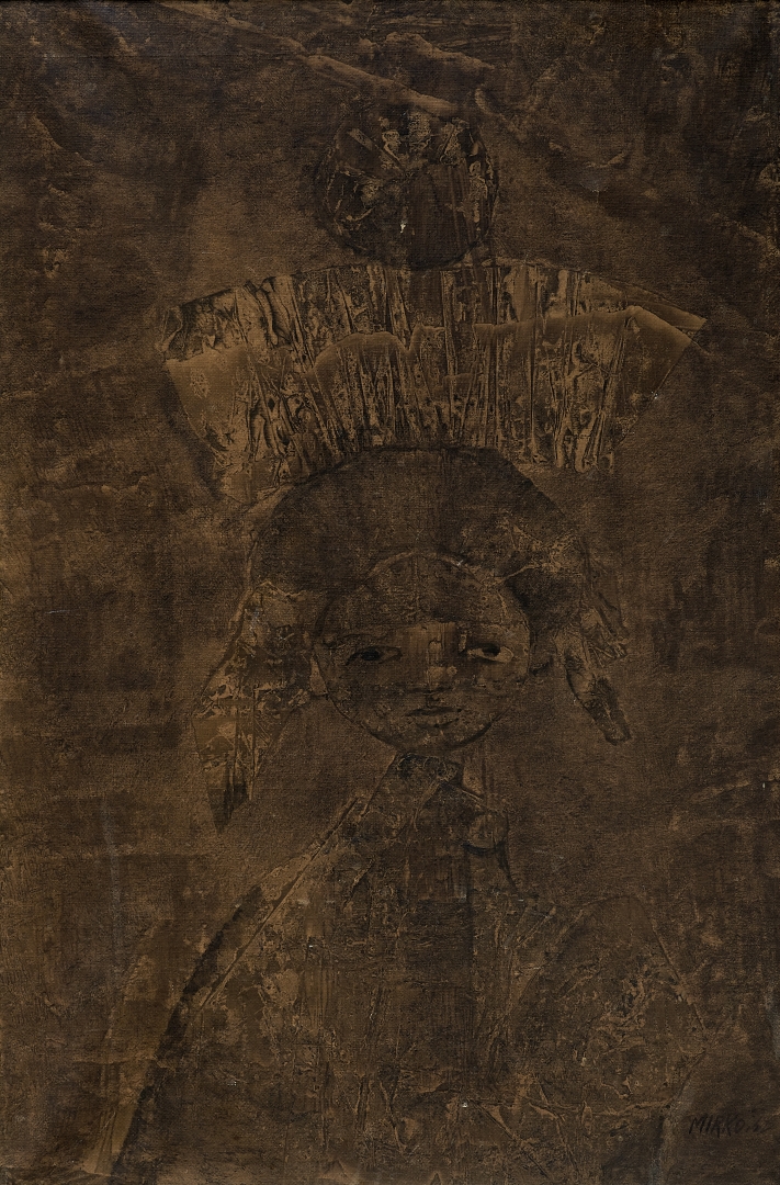 Mirko Basaldella | BAMBINA CON CORONA (1962) | MutualArt