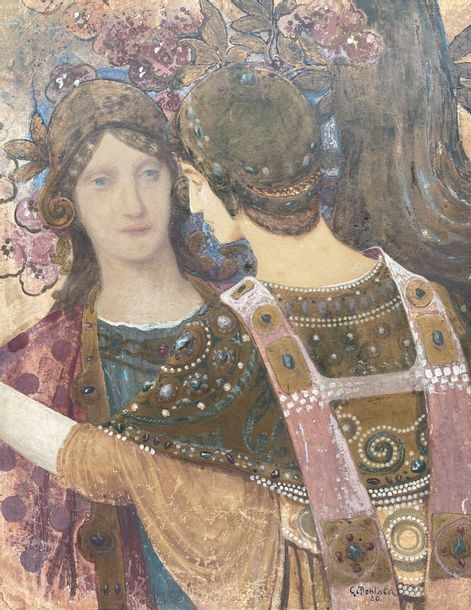 Constant Montald | Couple byzantin | MutualArt