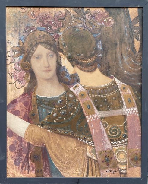 Constant Montald | Couple byzantin | MutualArt