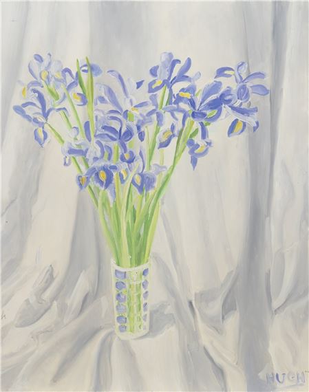 Hugh Miller | IRISES IN A VASE (1998) | MutualArt