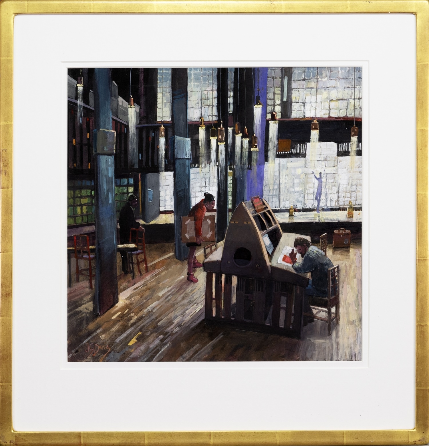 James S. Davis | THE LOST LIBRARY, GLASGOW SCHOOL OF ART | MutualArt