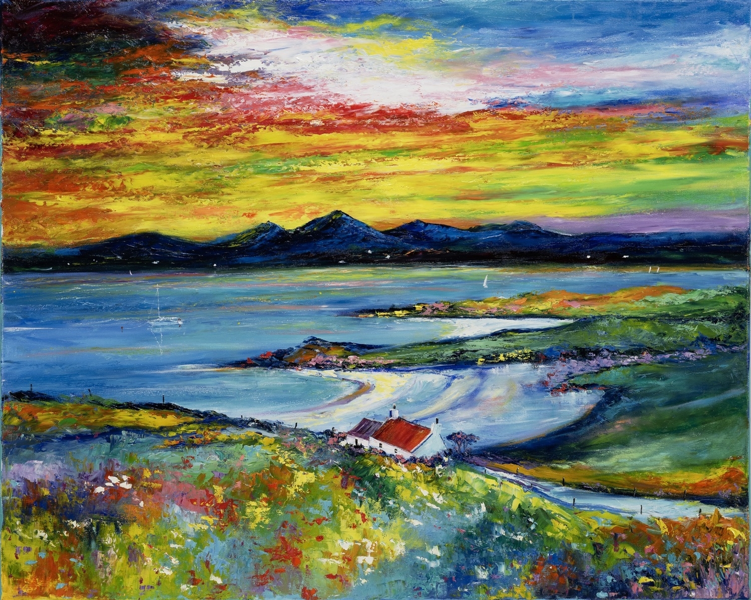Natalie Souter | AN ISLAY SUNSET | MutualArt