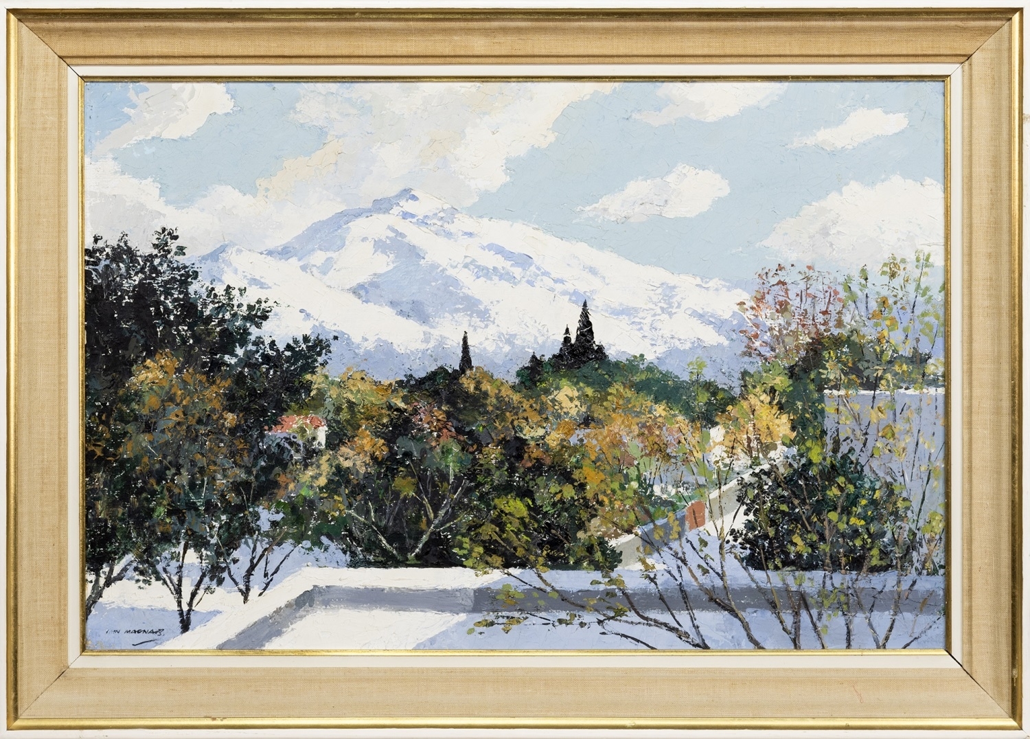 Iain MacNab | SNOW ON MOUNTAIN | MutualArt
