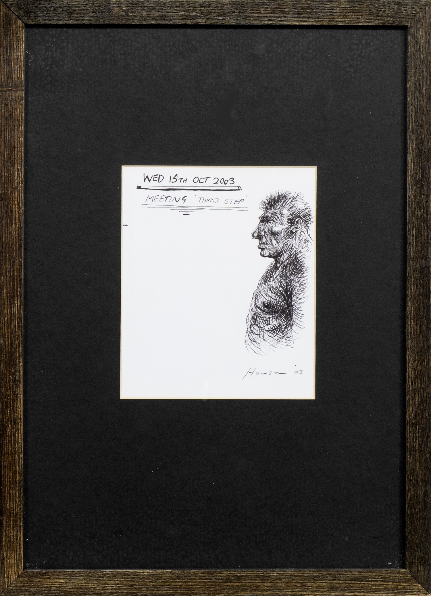 Peter Howson Obe | MEETING THIRD STEP | MutualArt