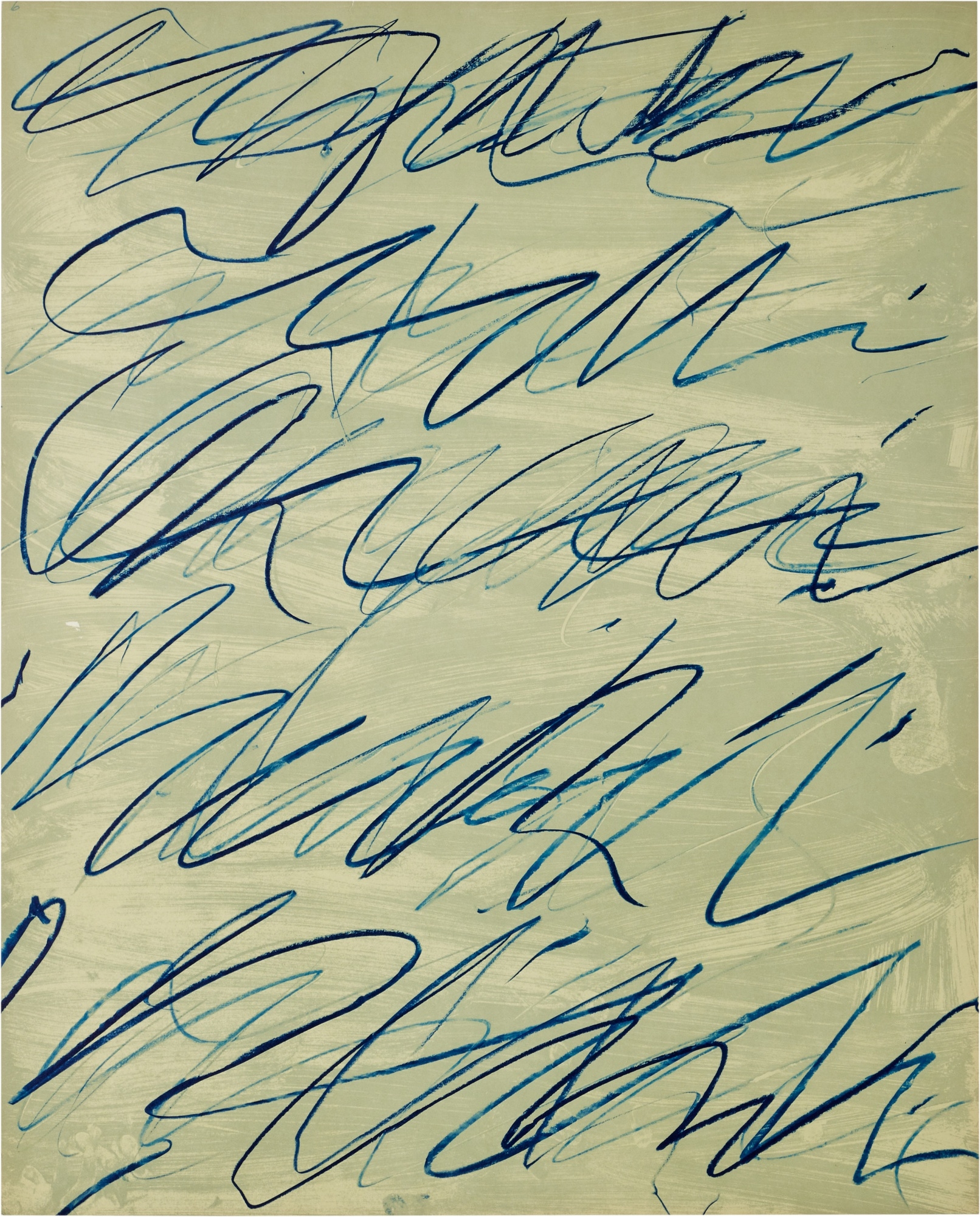 Cy Twombly | ROMAN NOTES II (BASTIAN 22) (1970) | MutualArt