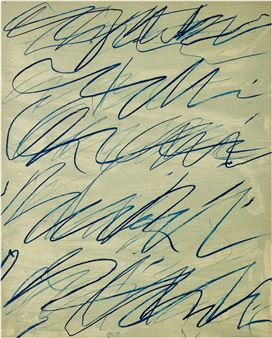 Cy Twombly | ROMAN NOTES II (BASTIAN 22) (1970) | MutualArt