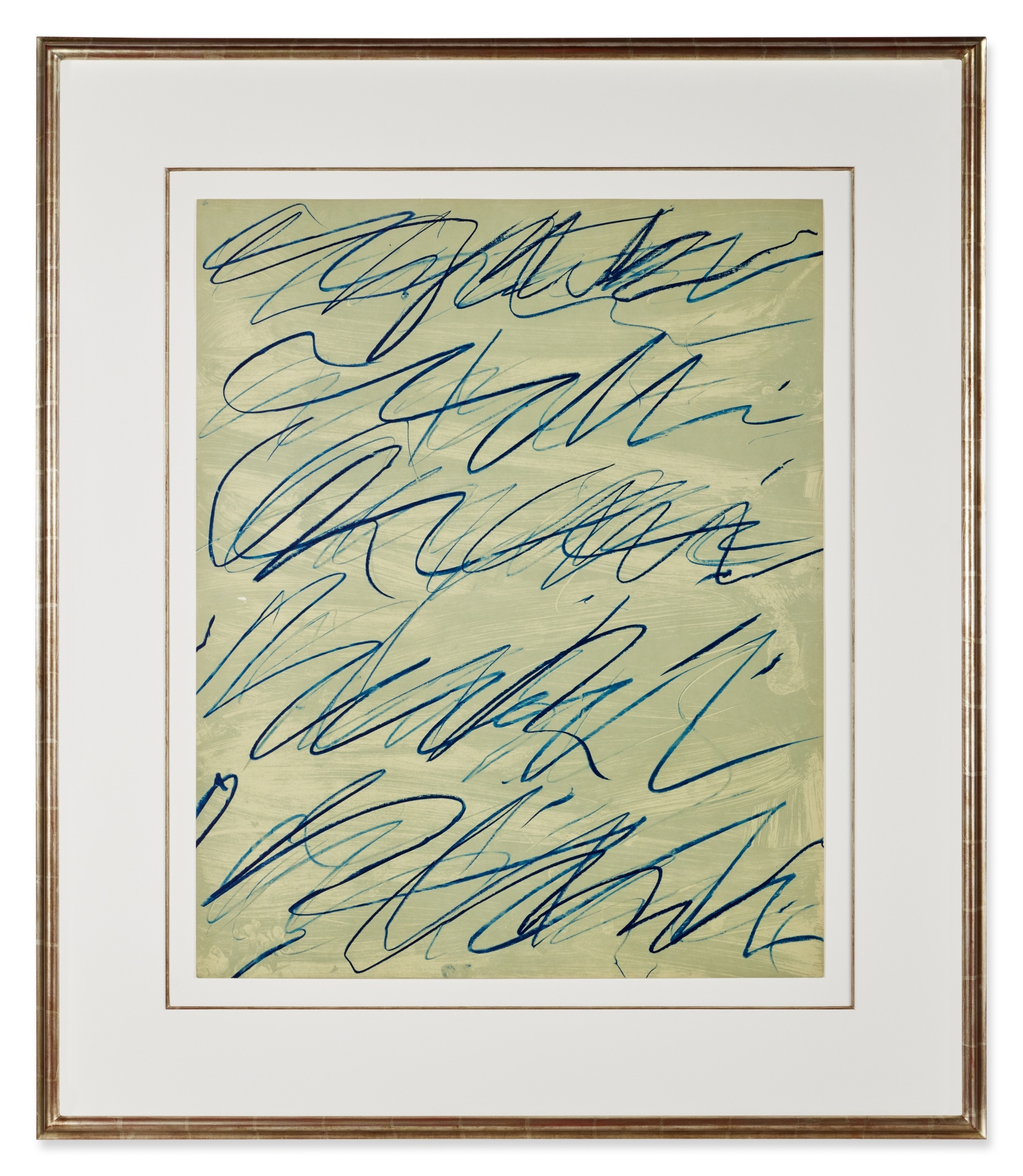 Cy Twombly | Roman Notes VI (Bastian 26) (1970) | MutualArt