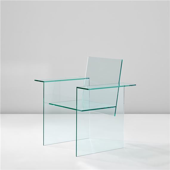 Shiro Kuramata | 'Glass Chair' (1976) | MutualArt