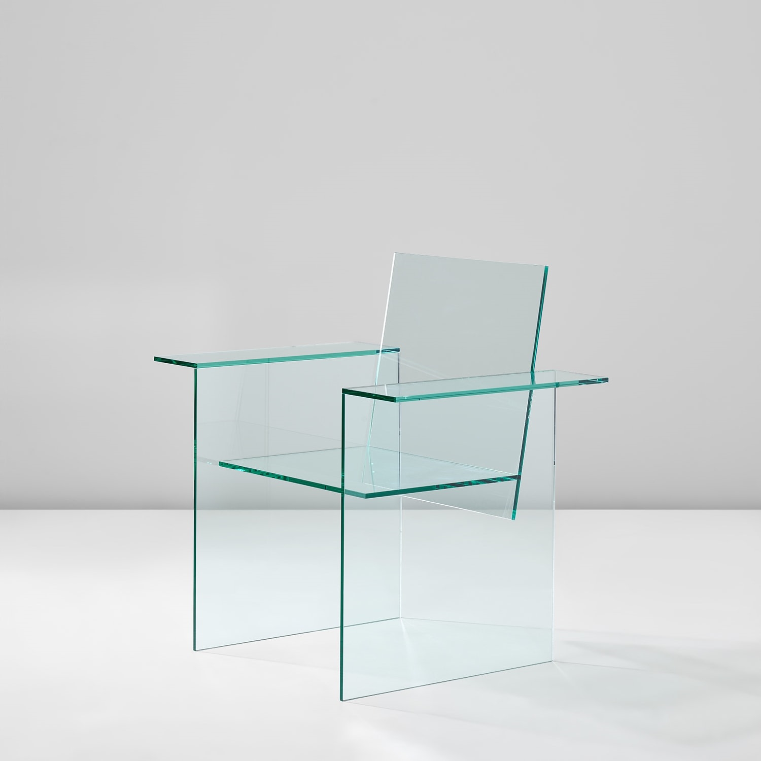 Shiro Kuramata | 'Glass Chair' (1976) | MutualArt