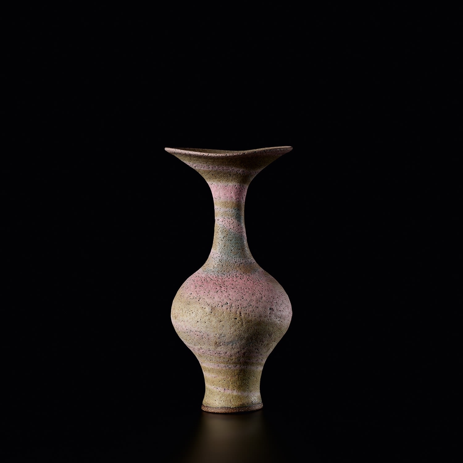 Lucie Rie | Vase with flaring lip (1979) | MutualArt