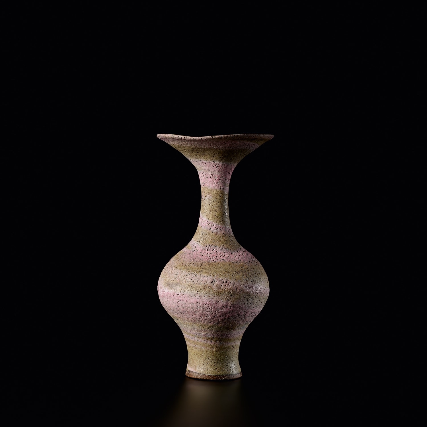 Lucie Rie | Vase with flaring lip (1979) | MutualArt