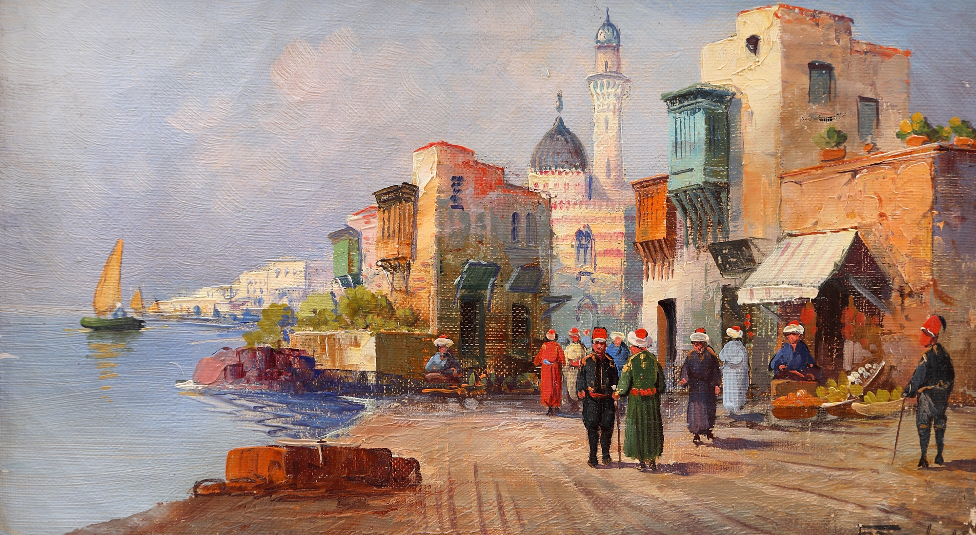 Karl Kaufmann | A Scene in Tangier | MutualArt