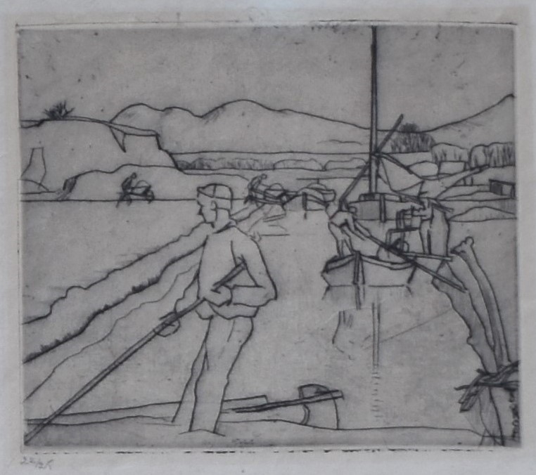 Jan Toorop | Zanderij aan kanaal | MutualArt