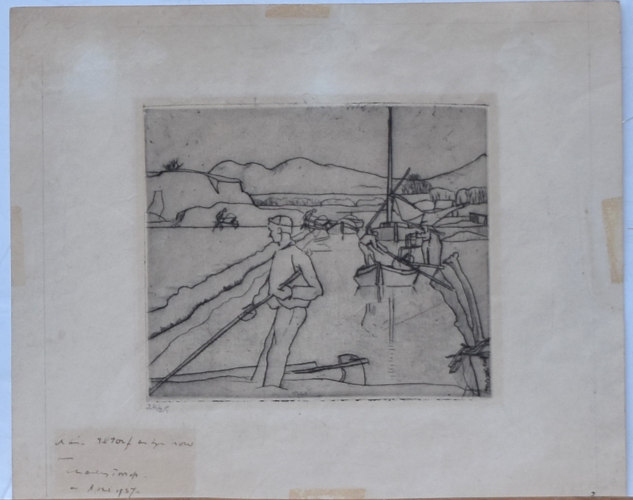 Jan Toorop | Zanderij aan kanaal | MutualArt