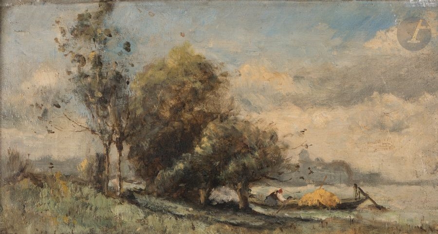 Paul Désiré Trouillebert | Hay boat | MutualArt