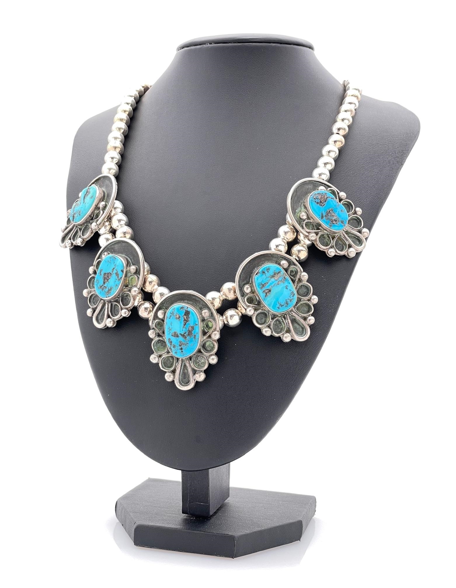 Gilbert Morgan | Gilbert Morgan Navajo Sterling Silver Turquoise ...