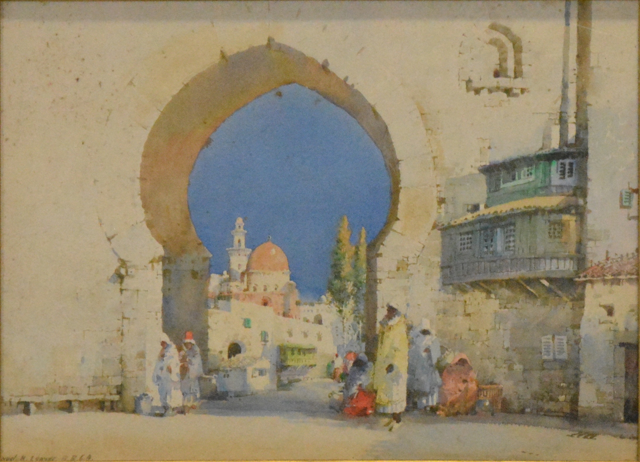 Noel Harry Leaver | A Moorish Gateway. | MutualArt
