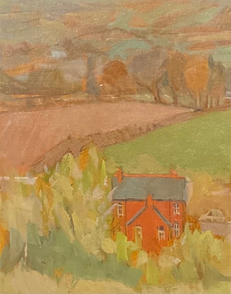 Vanessa Bell | Landscape at St Tropez (1921) | MutualArt