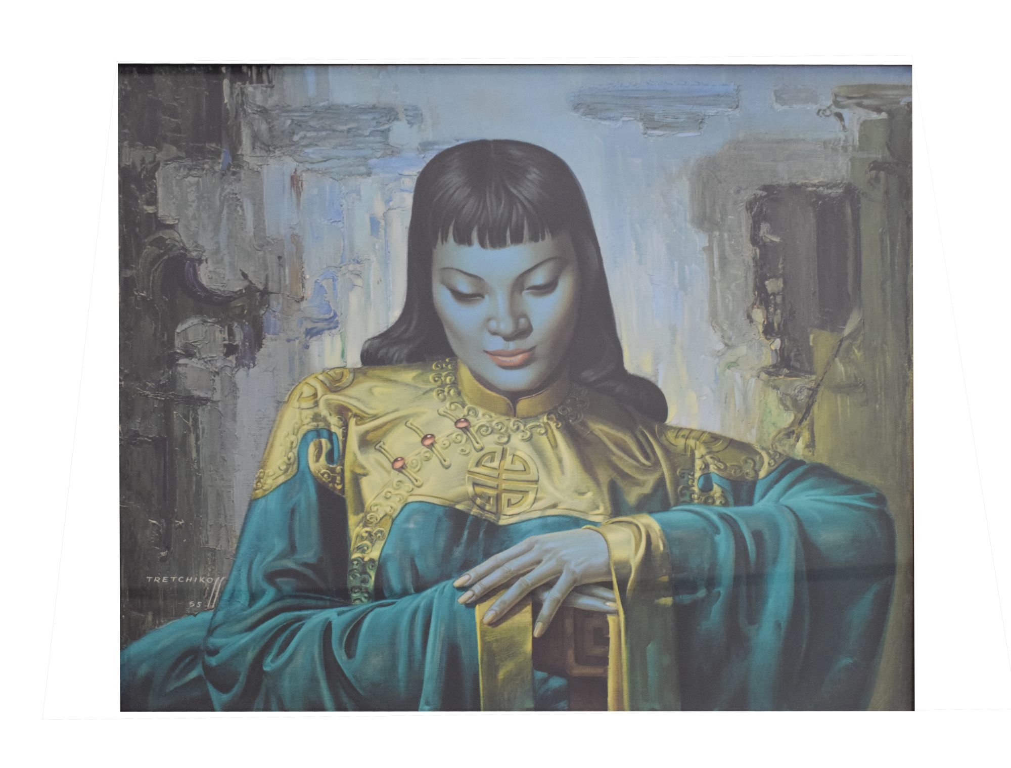 Vladimir Tretchikoff | THE MERRY WIDOW | MutualArt