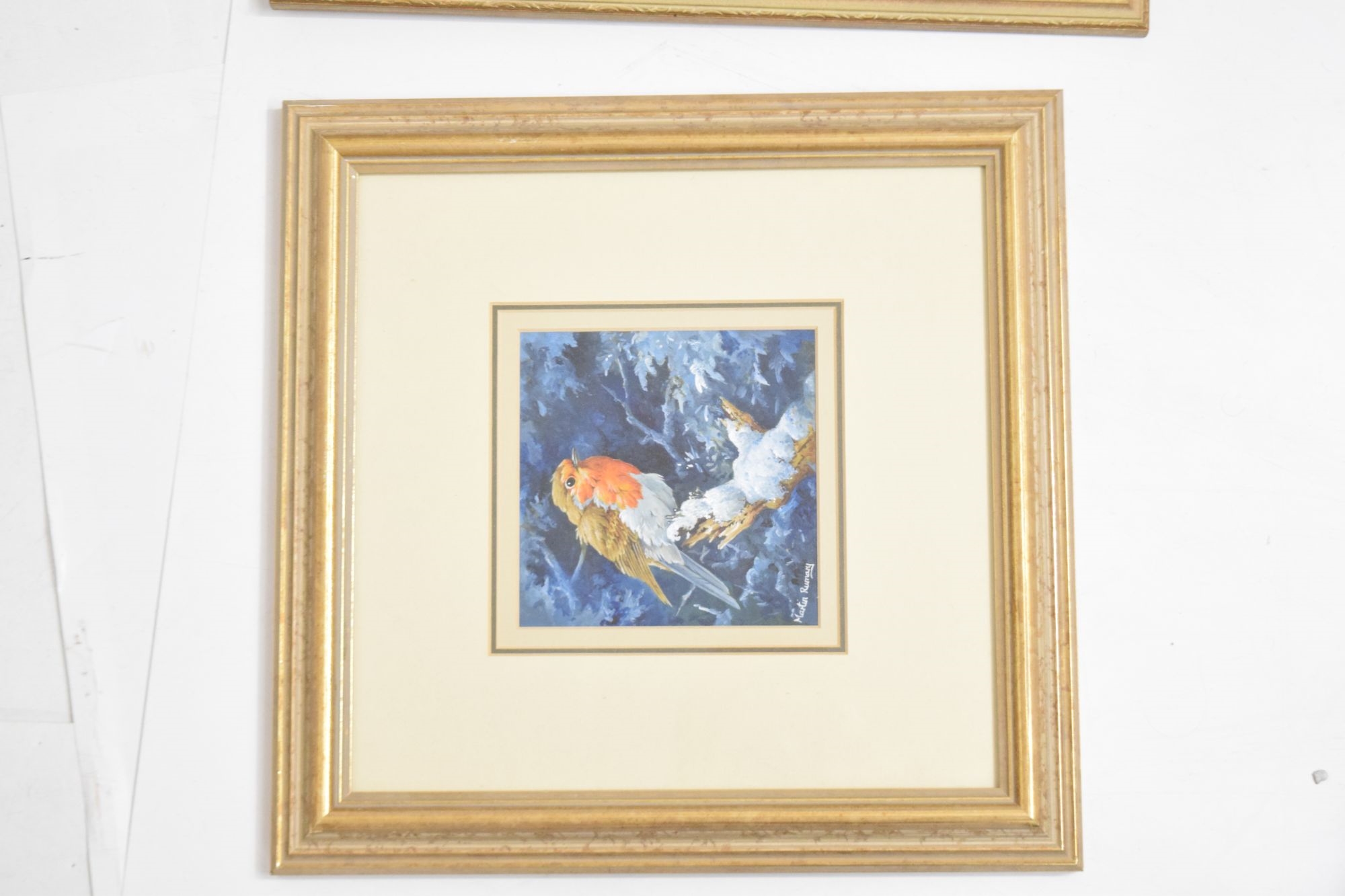 Martin Rumary | Robins in seasonal treetops | MutualArt